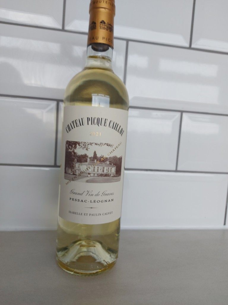 2022 Château Picque Caillou Blanc, France, Bordeaux, Graves, Pessac ...