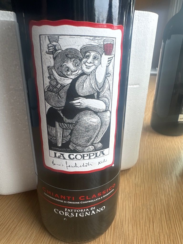 2020 Fattoria di Corsignano Chianti Classico La Coppia, Italy, Tuscany ...