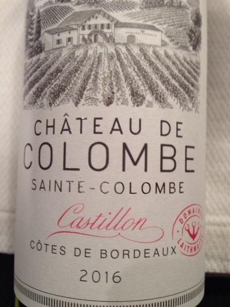 2016 Château La Clarière Laithwaite Saintes-Colombe, France, Bordeaux ...