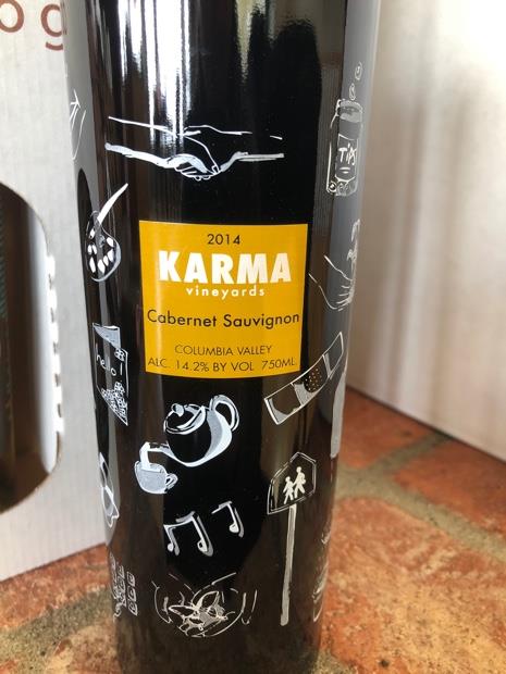 2014 Karma Vineyards Cabernet Sauvignon, USA, Washington, Columbia ...