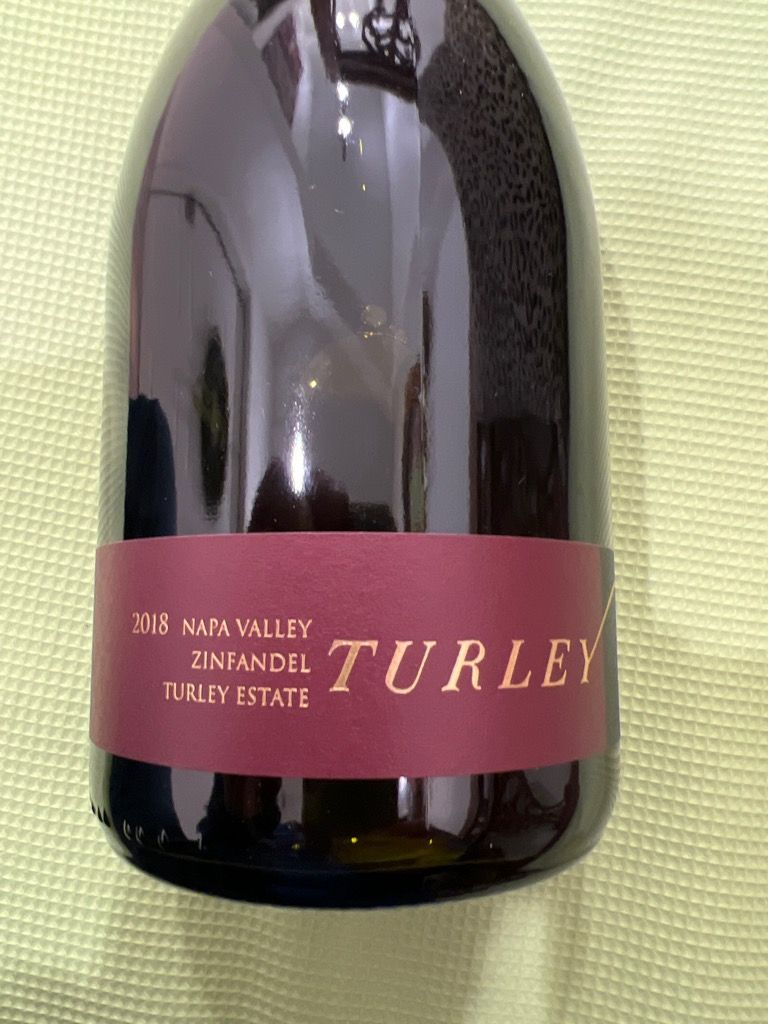 2018 Turley Zinfandel Sadie Upton, USA, California, Sierra Foothills ...