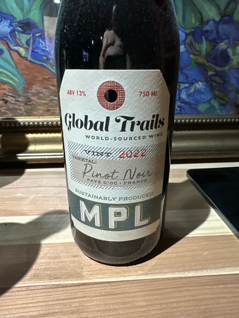 2022 Hemispheres Pinot Noir Global Trails MPL, France, Languedoc ...