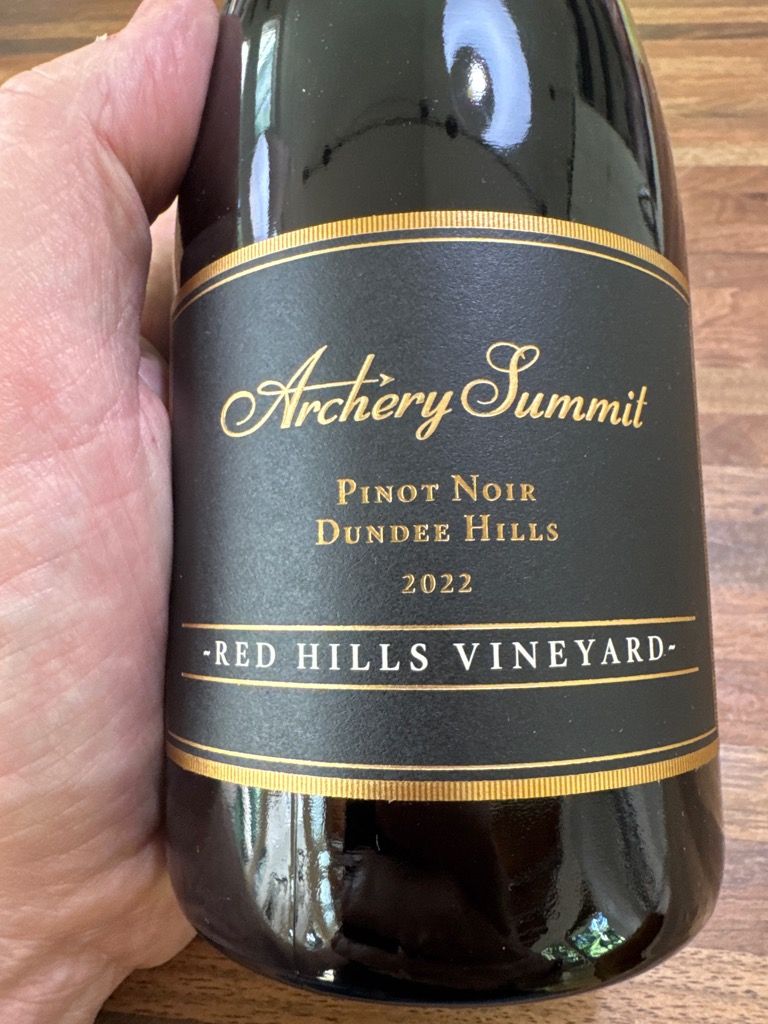 2022 Archery Summit Pinot Noir Red Hills Vineyard, USA, Oregon ...