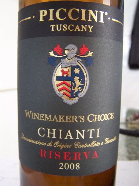 2008 Piccini Chianti Classico Riserva Winemakers Choice, Italy, Tuscany ...