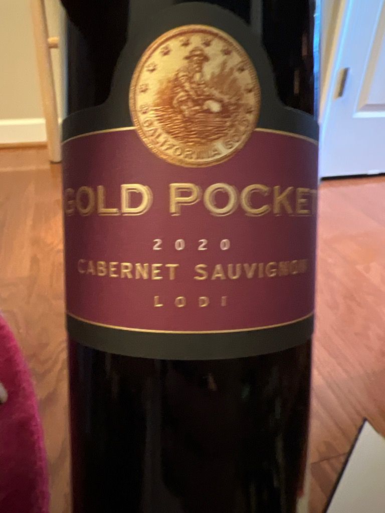 2020 Gold Pocket Wines Cabernet Sauvignon, USA, California, Central ...