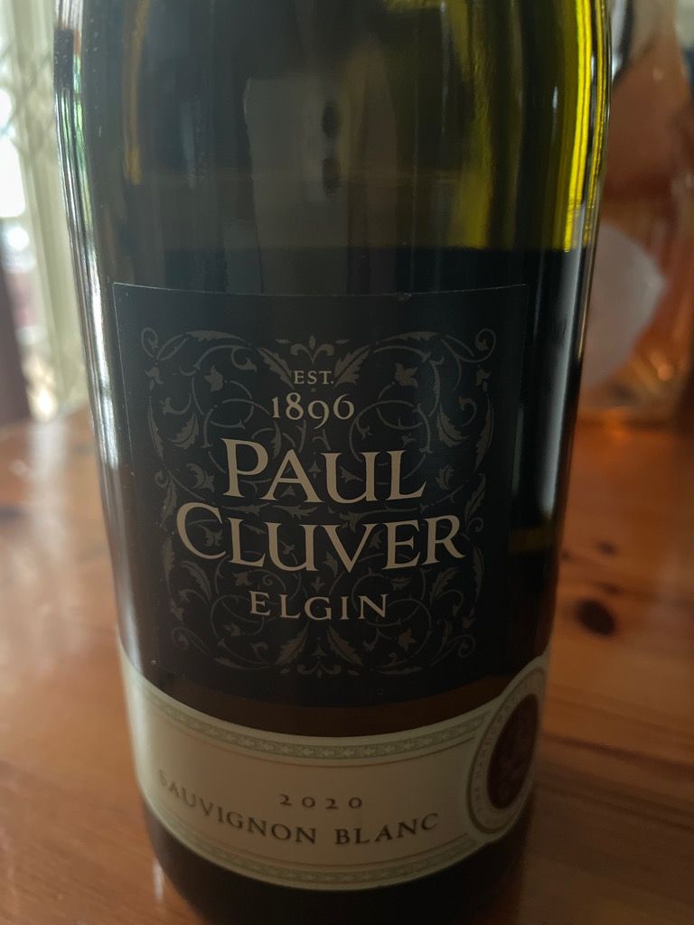 2020 Paul Cluver Sauvignon Blanc, South Africa, Cape South Coast, Elgin ...