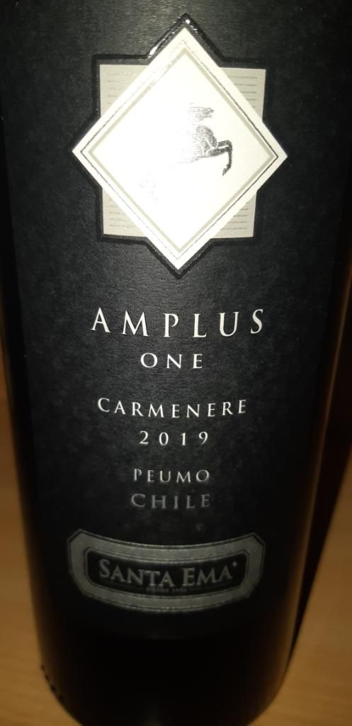 2019 Santa Ema Carménère Amplus One, Chile, Rapel Valley, Cachapoal ...