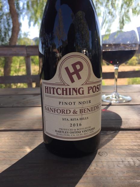 2016 Hartley-Ostini Hitching Post Pinot Noir Sanford & Benedict ...