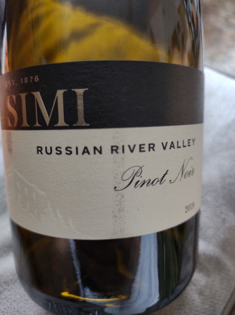2019 Simi Pinot Noir Russian River Valley, USA, California, Sonoma ...