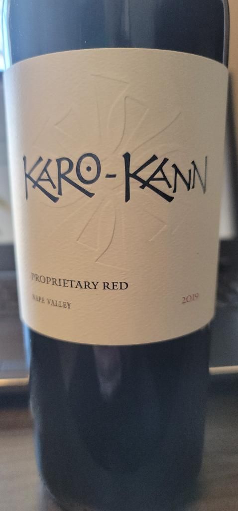 2019 Karo-Kann Red Wine Napa Valley, USA, California, Napa Valley ...