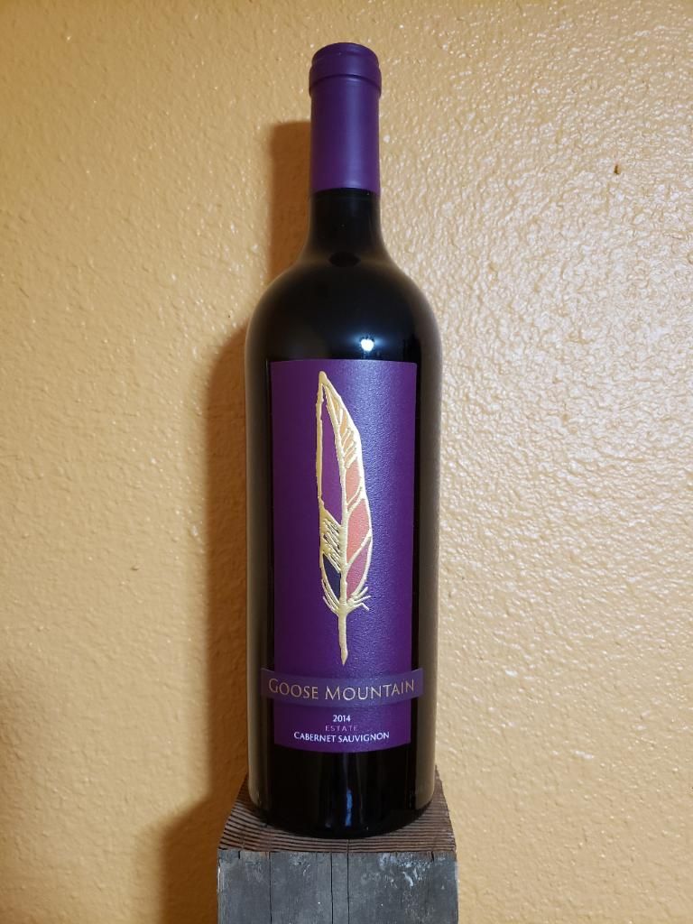 2014 Goose Ridge Vineyards Cabernet Sauvignon Goose Mountain, USA ...