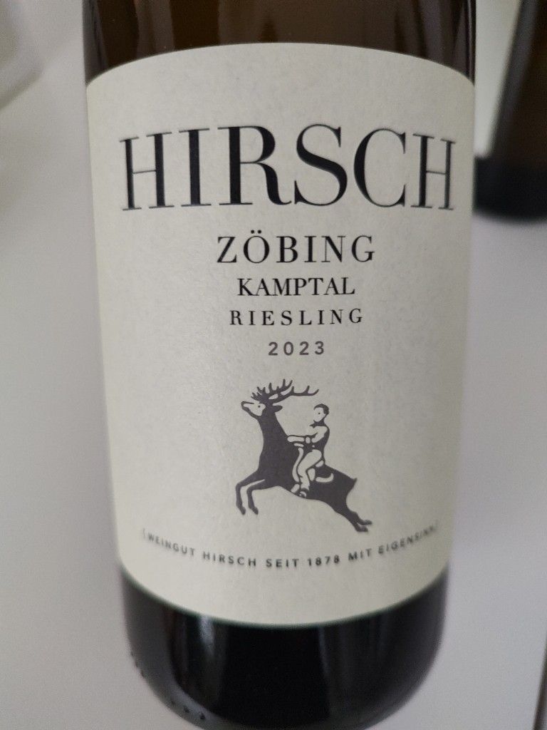 2023 Weingut Hirsch Riesling Zöbing, Austria, Niederösterreich, Kamptal ...