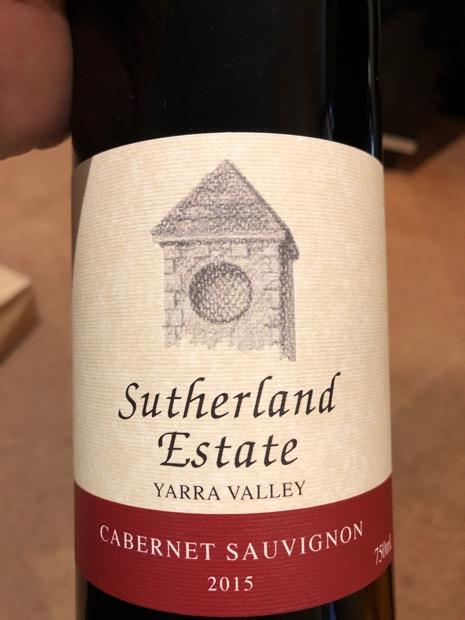 2020 Sutherland Estate Cabernet Sauvignon Daniel's Hill Vineyards ...