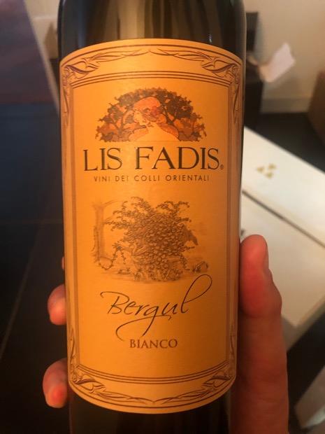 2015 Lis Fadis Friuli Colli Orientali Bergul Bianco, Italy, Friuli ...