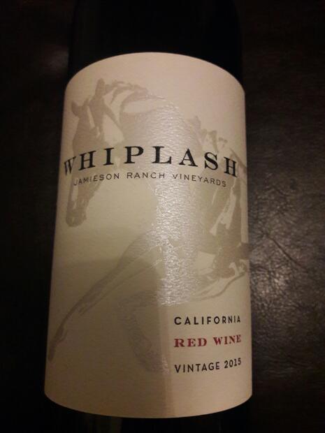 2015 Jamieson Ranch Vineyards Whiplash Red, USA, California - CellarTracker