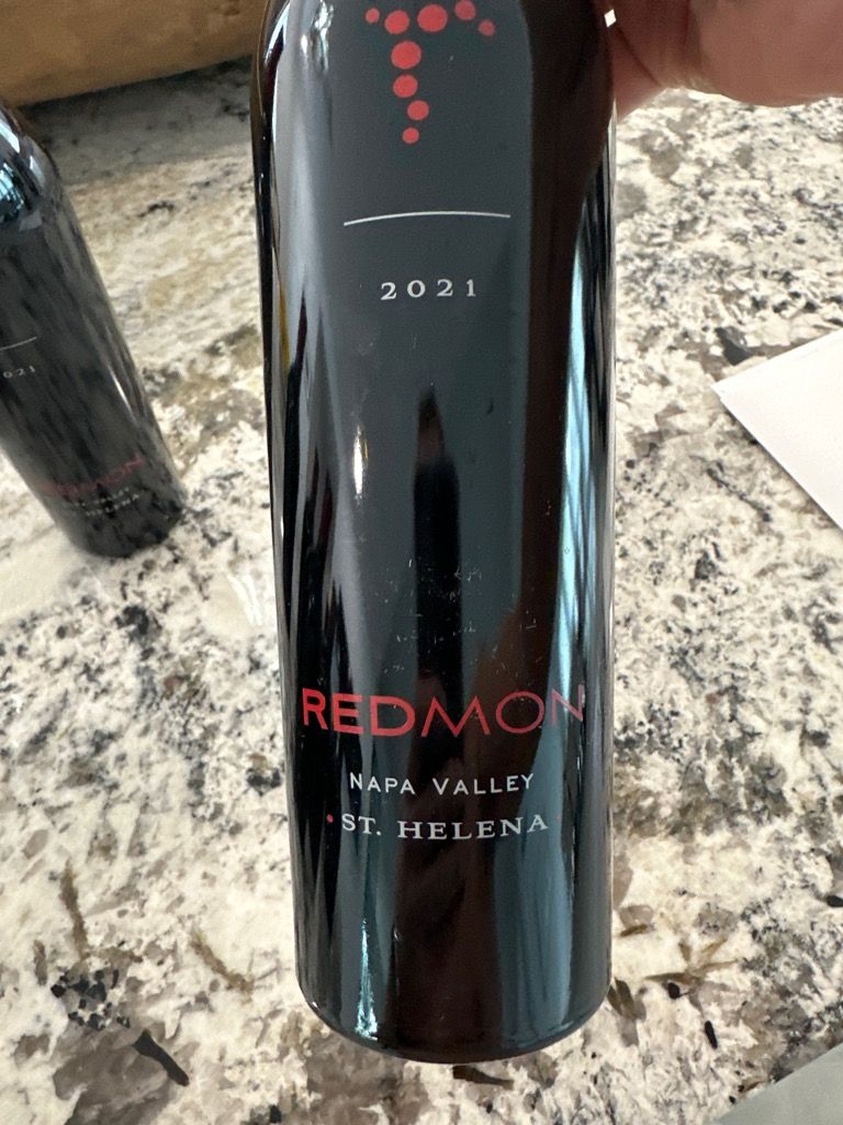 2021 Redmon Cabernet Sauvignon St. Helena, USA, California, Napa Valley ...