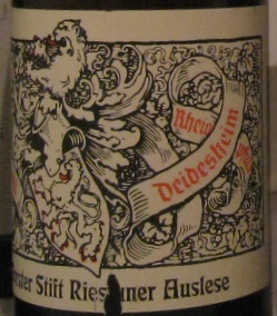 2003 Reichsrat Von Buhl Forster Stift Rieslaner Auslese, Germany, Pfalz - CellarTracker