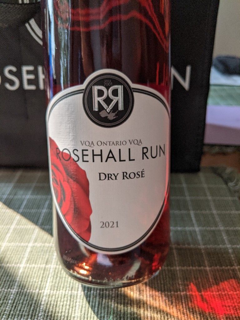 2021 Rosehall Run Dry Rosé, Canada, Ontario, Ontario VQA - CellarTracker