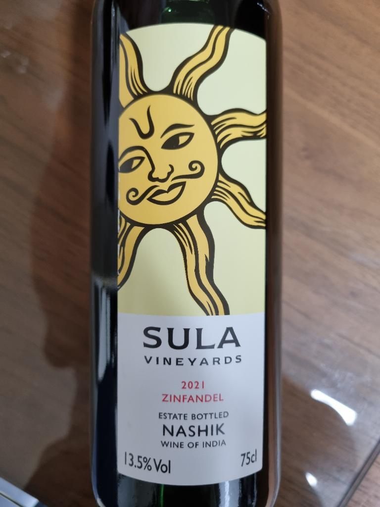 2021 Sula Vineyards Zinfandel, India, Nashik - CellarTracker