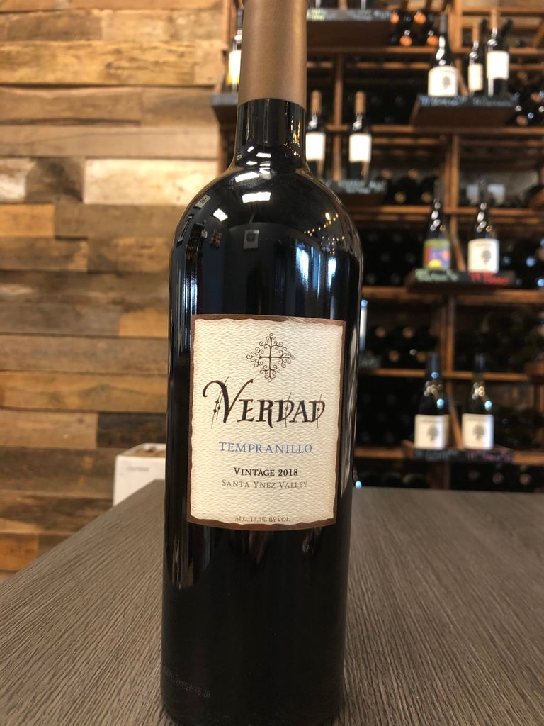 2018 Verdad Tempranillo Santa Ynez Valley, USA, California, Central ...