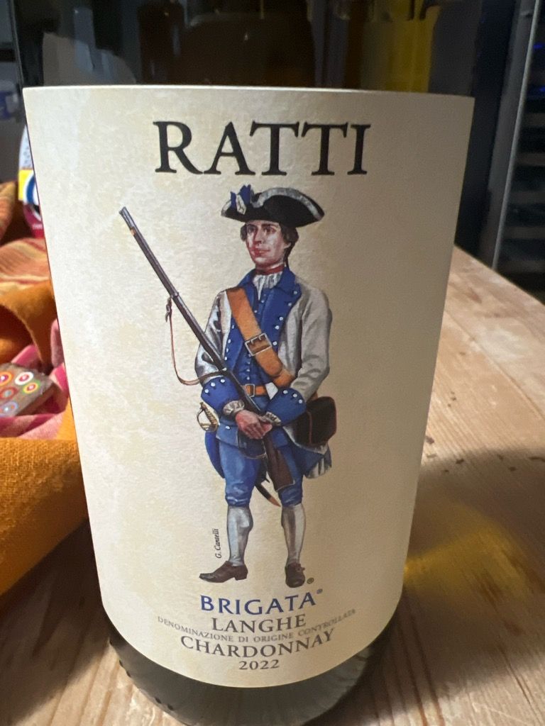 2022 Renato Ratti Chardonnay Langhe Brigata, Italy, Piedmont, Langhe ...