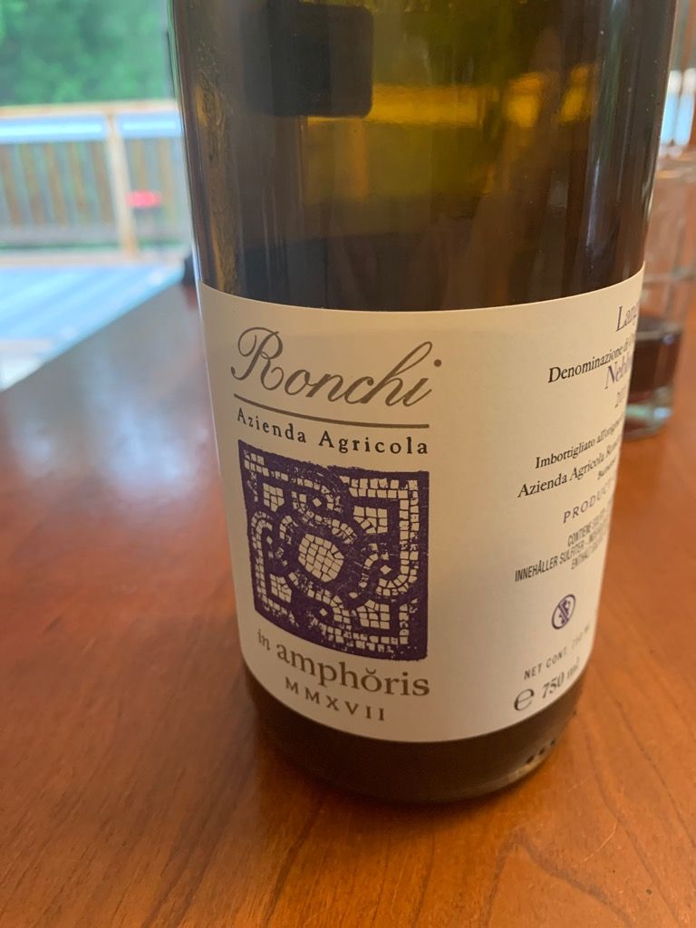 2014 Ronchi di Giancarlo Rocca Langhe Amphoris, Italy, Piedmont, Langhe ...