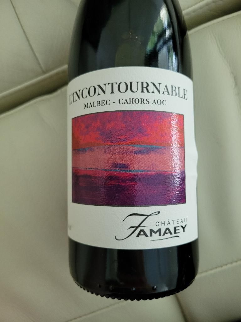 2022 Château Famaey Cahors L'Incontournable, France, Southwest France, Cahors - CellarTracker