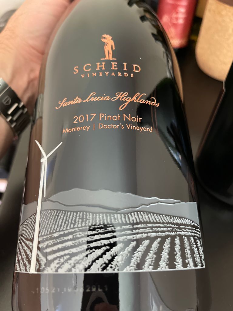 2017 Scheid Vineyards Pinot Noir Doctor's Vineyard, USA, California ...