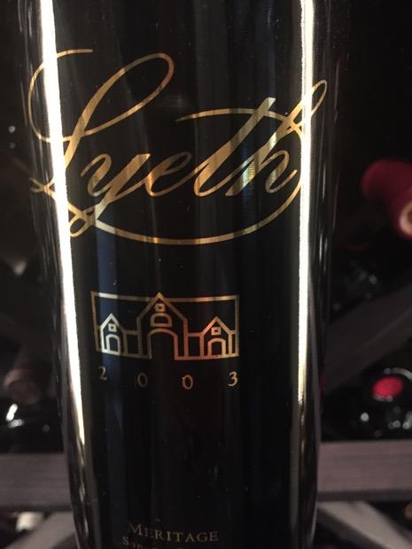 2003 Lyeth Meritage, USA, California, Sonoma County - CellarTracker