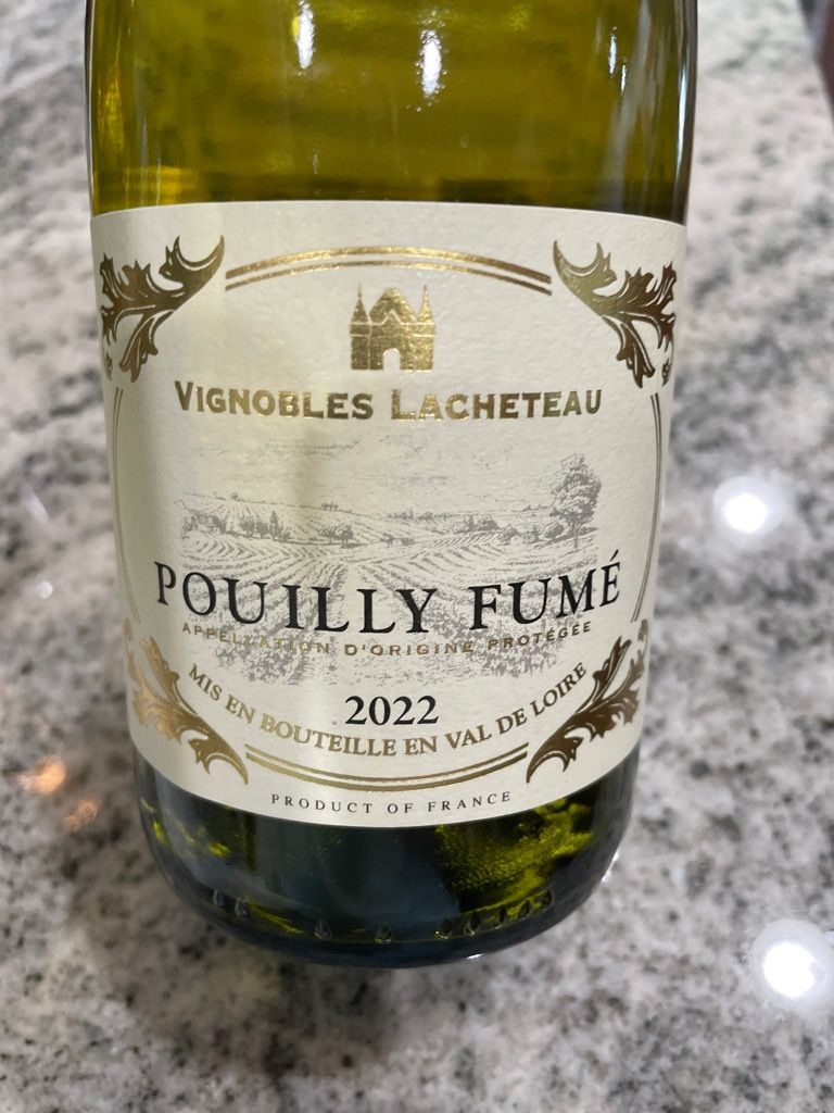 2022 LaCheteau Pouilly-Fumé, France, Loire Valley, Upper Loire, Pouilly ...