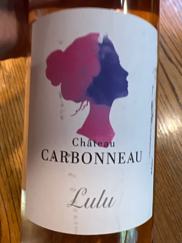 2023 Château Carbonneau Bordeaux Rosé Cuvée Lulu, France, Bordeaux ...