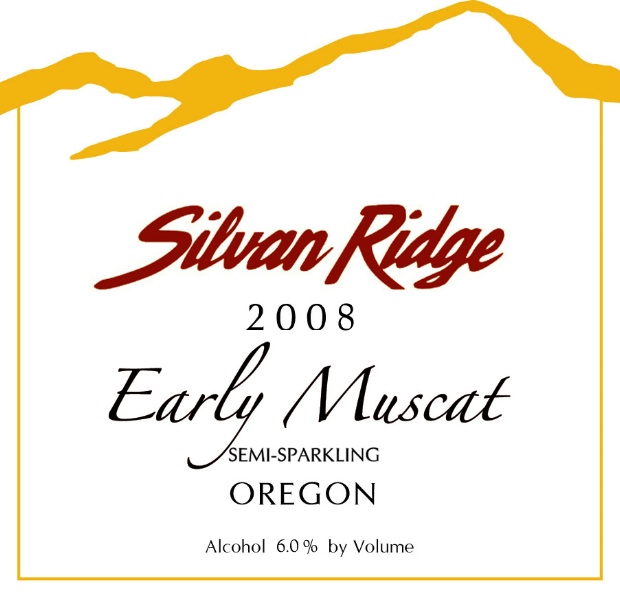 2008 Silvan Ridge Early Muscat Semi-Sparkling, USA, Oregon - CellarTracker
