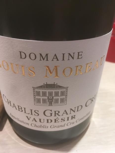 2014 Domaine Louis Moreau Chablis Grand Cru Vaudésir, France, Burgundy ...