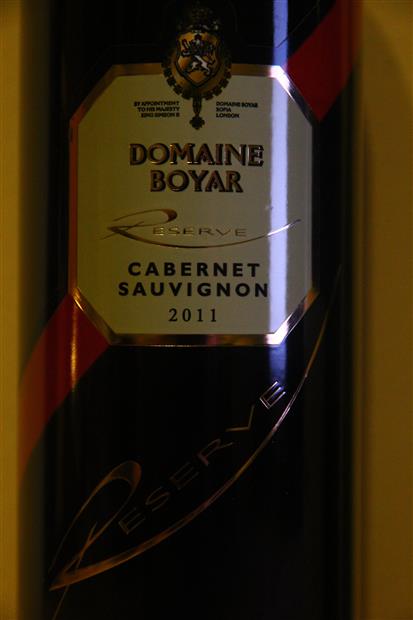 1992 Domaine Boyar Cabernet Sauvignon Reserve, Bulgaria, Sliven ...