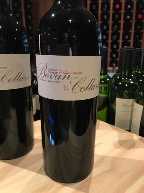 2016 Bevan Cellars Cabernet Sauvignon Sentinel Ridge Vineyard, USA ...