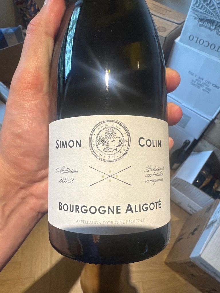 2022 Simon Colin Bourgogne-Aligoté, France, Burgundy, Bourgogne-Aligoté ...