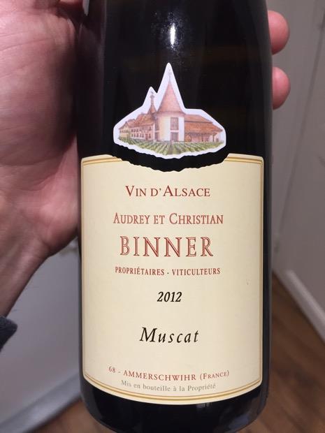 2004 Domaine Binner Muscat, France, Alsace - CellarTracker