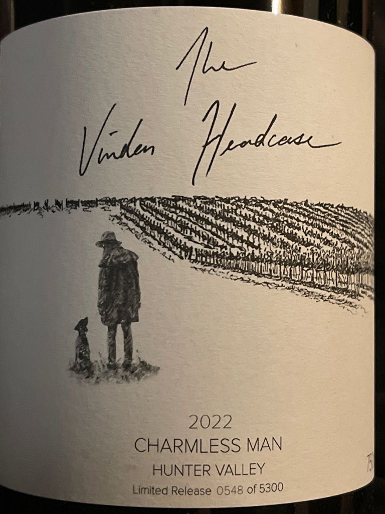 2022 Vinden Estate The Vinden Headcase Charmless Man, Australia, New ...