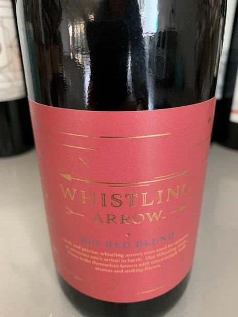 2017 Whistling Arrow Red Wine, USA, California - CellarTracker