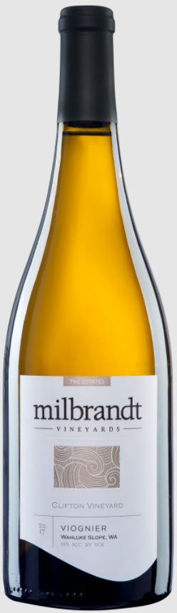 2018 Milbrandt Vineyards Viognier The Estates Clifton Vineyard, USA ...