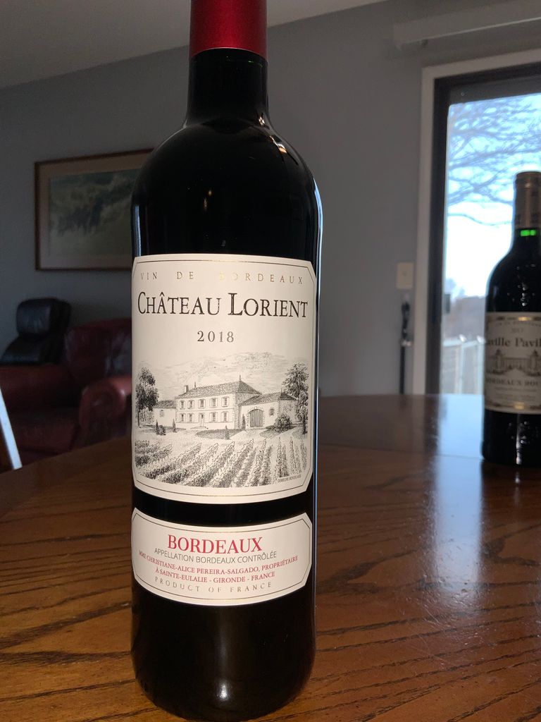 2018 Château Lorient, France, Bordeaux - CellarTracker