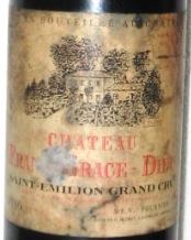 1985 Château Franc Grace-Dieu, France, Bordeaux, Libournais, St ...