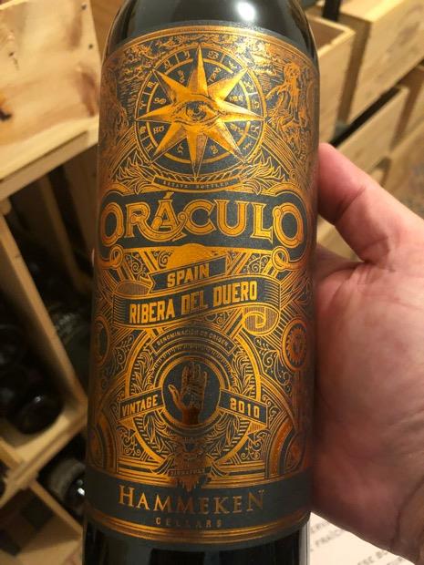 2010 Hammeken Cellars Ribera del Duero Oraculo, Spain, Castilla y León ...