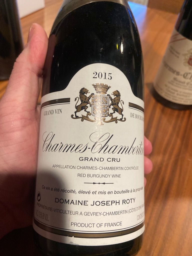 2016 Domaine Joseph Roty Charmes-Chambertin, France, Burgundy, Côte de ...