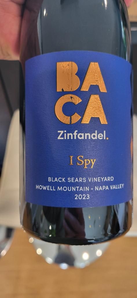 2023 BACA Zinfandel Tug O'War Maffei Vineyard, USA, California, Sonoma ...