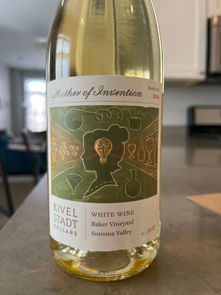2022 KivelStadt Cellars Mother of Invention Baker Vineyard, USA ...