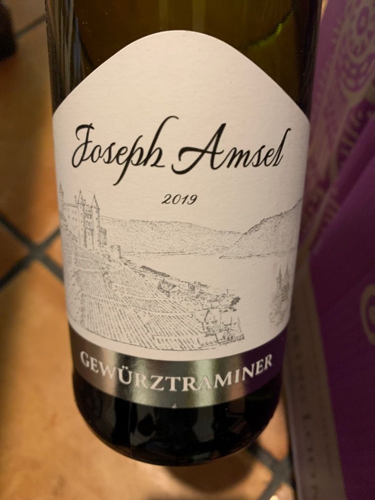 2019 Joseph Amsel Gewürztraminer, Hungary, Felső-Magyarország ...