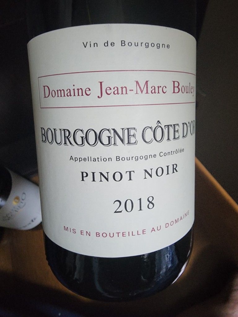 2019 Domaine Jean-Marc / Thomas Bouley Bourgogne Côte d'Or Bourgogne ...
