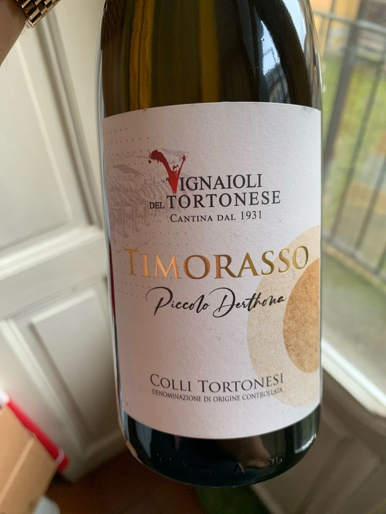 2022 Vignaioli del Tortonese Colli Tortonesi Timorasso Derthona, Italy ...