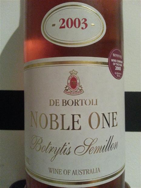 2003 De Bortoli Noble One Botrytis Sémillon, Australia, New South Wales ...